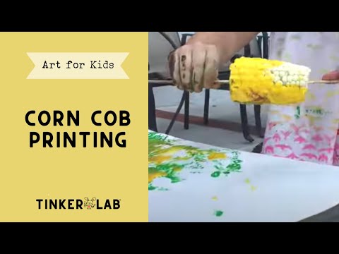 Corn Printing | TinkerLab