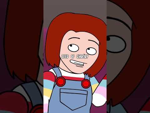 Child's Play VS Chucky (Animated Parody) #shorts