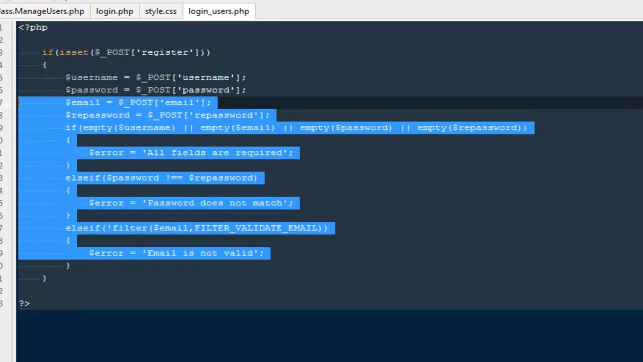 Advanced Php Programming Part 2