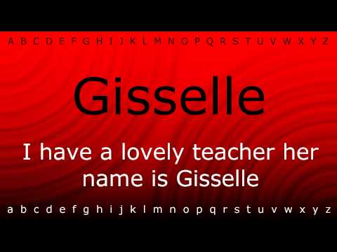 How to say 'Gisselle' with Zira.mp4