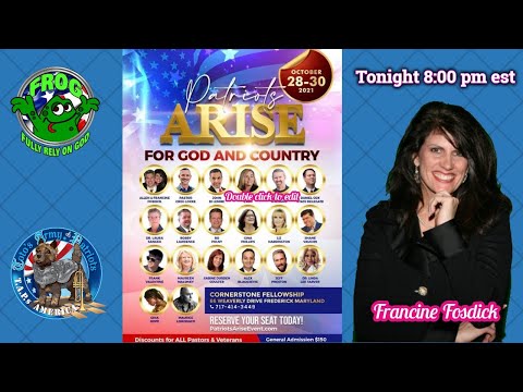 Francine from Up Front in the Prophetic EVENT & TAPPS