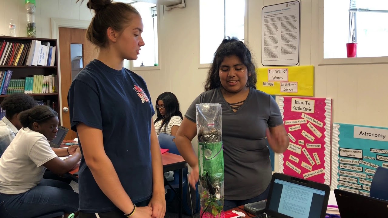 Science class at Edgecombe Early College HS