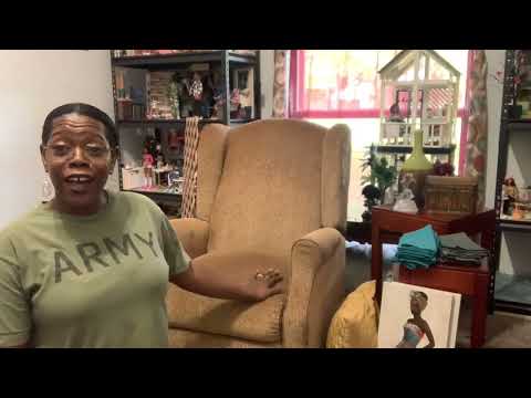Episode 6: Doll room comfy retreat. $10 recliner and in house thrifting.