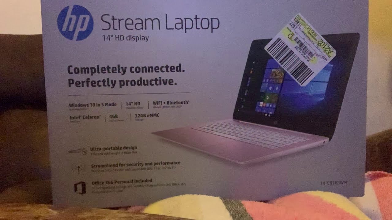 HP Stream Laptop  Pink