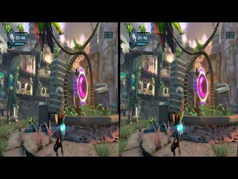Ratchet a Clank Nexus, true 3D SBS stereoscopic on PC