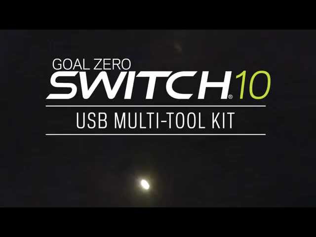 Goal Zero Switch 10 Multi-Tool-Kit (7 W, 0.11 kg) - kaufen bei Galaxus