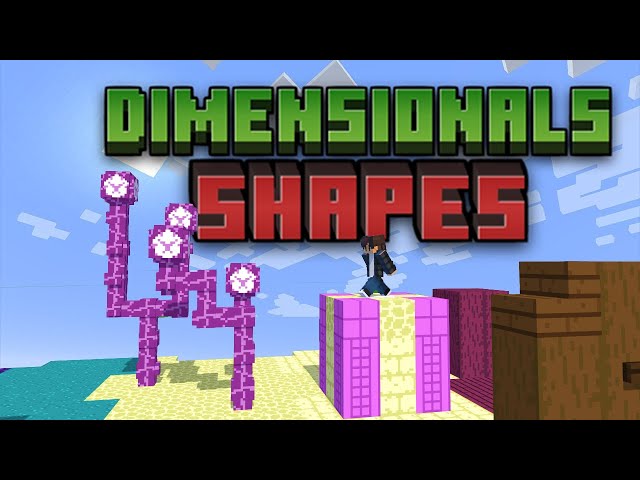 Dimensional Shapes Minecraft Map
