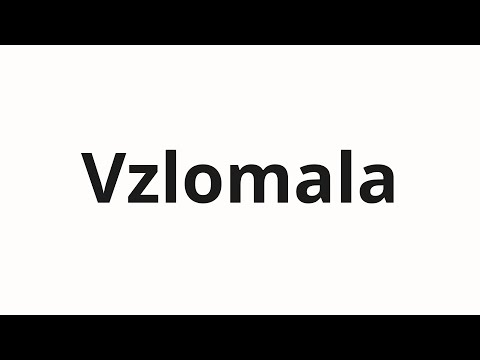 How to pronounce Vzlomala | Взломала (Has hacked in Russian)