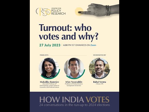 Voter Turnout: who votes and why?