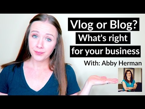 Vlog Or Blog - What's the difference?