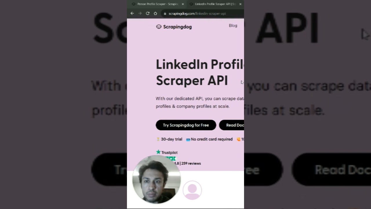 Scrape 1 Million LinkedIn Profiles | Scrapingdog LinkedIn Scraper API