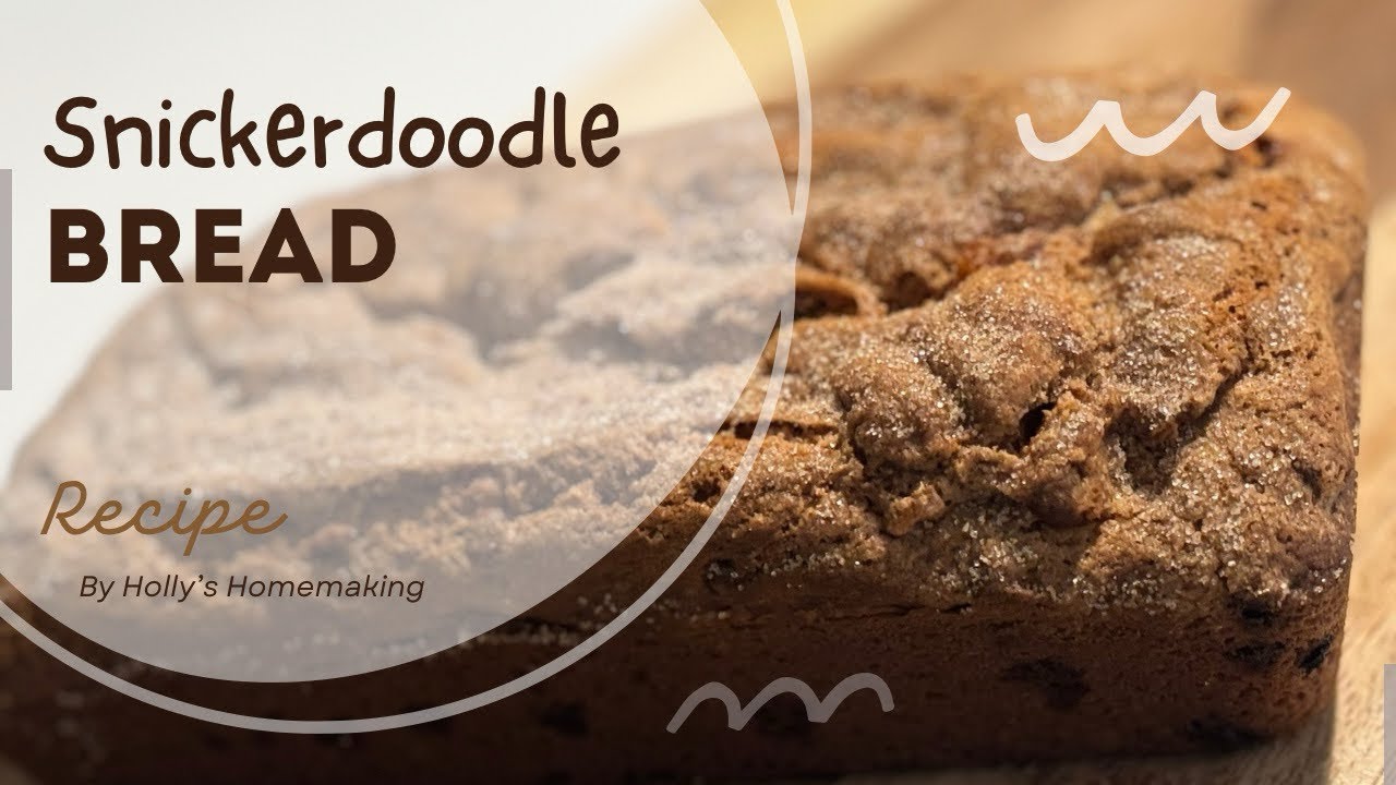 The MOST AMAZING Snickerdoodle Bread #homemade #bread #snickerdoodle