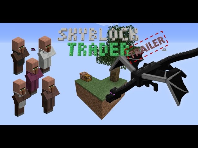 SkyBlock Trader (1.11.2 Survival Map) Minecraft Map