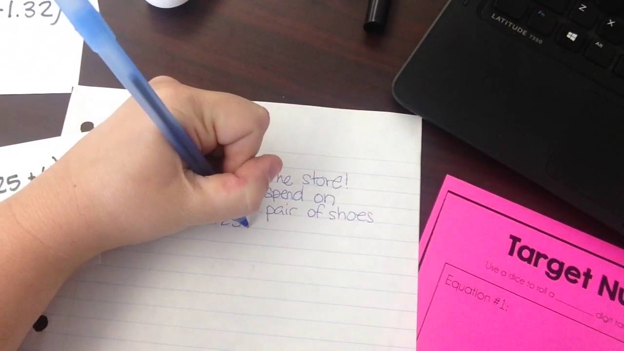 Creating your own Word Problem