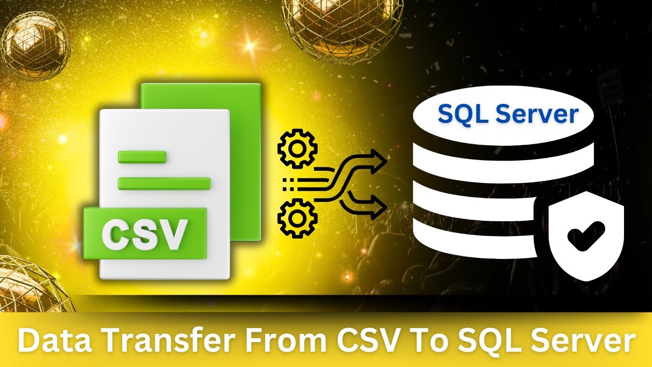 Move CSV Data To SQL Server Database #CSV #SQLServer