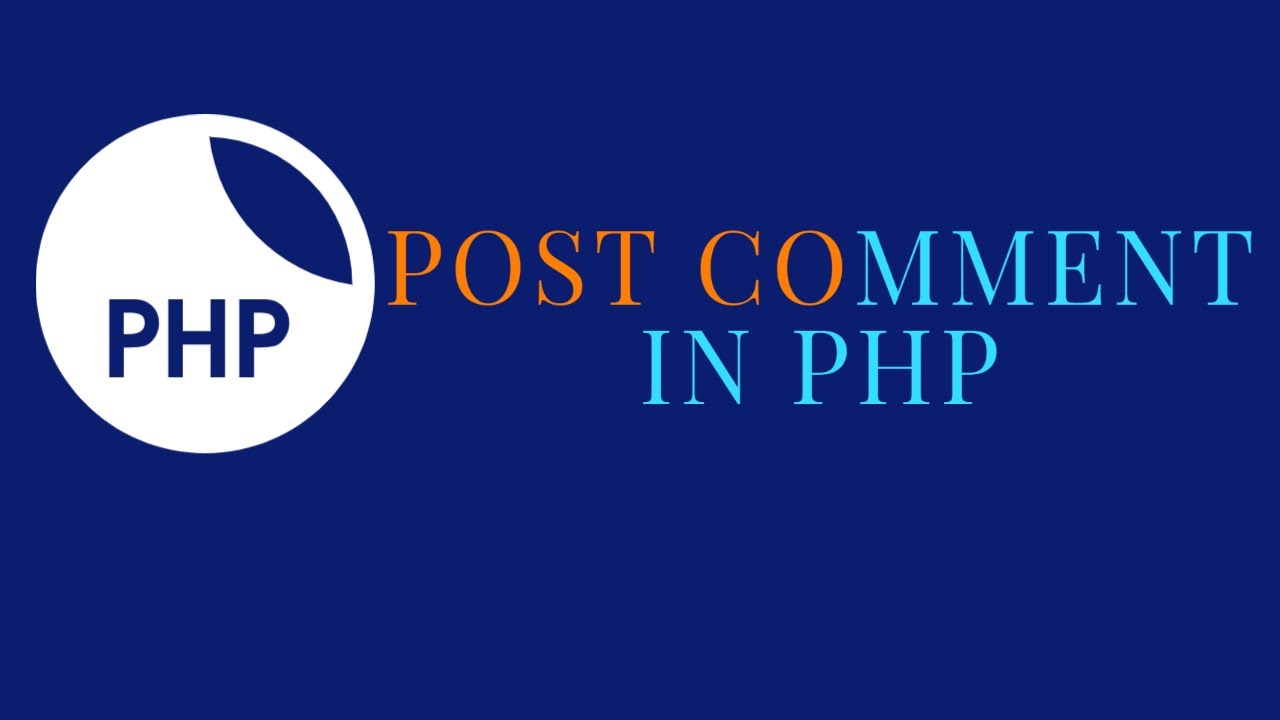 How to create post  comment system using php