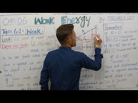 Physics class 9th | work part 2 | Positive, negative and zero work | Chapter 06