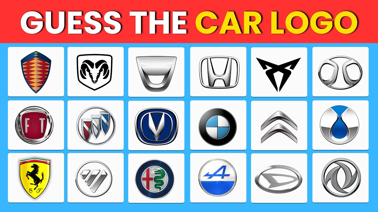 Tebak Logo Merek Mobil dalam 3 detik 🚘 100 Level - Mudah, Sedang, Sulit, Mustahil