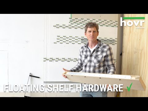 Hovr Bracket System Floating Shelf Hardware