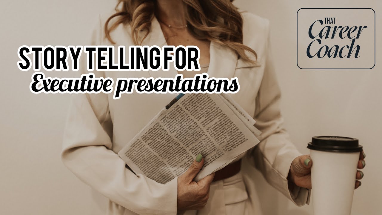 Story telling for executive presentations