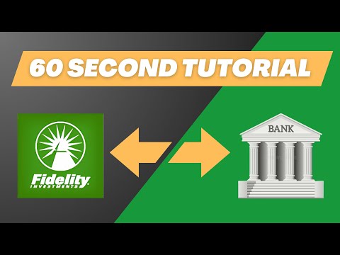 How to Connect Your Bank to Fidelity (EASY & FAST)