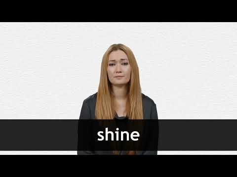 How to pronounce SHINE in American English