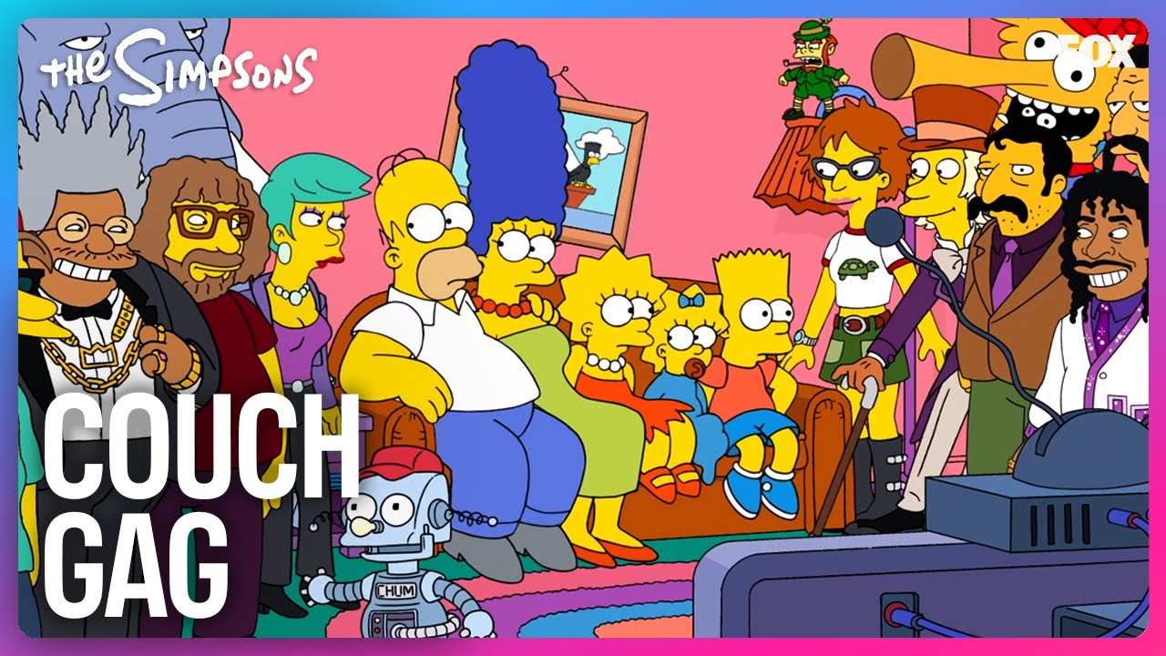750th Episode Opening Credits | Couch Gag | The Simpsons