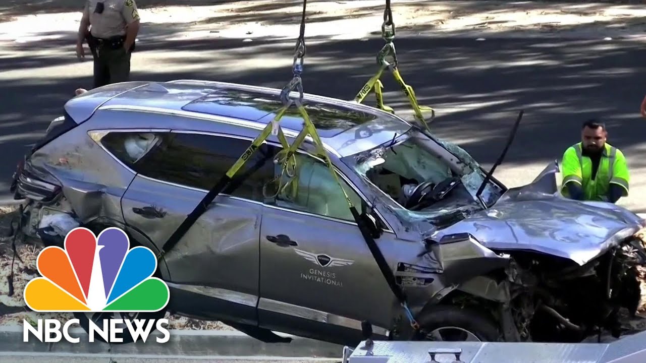 Sheriff Says Tiger Woods Was Driving Nearly Twice The Speed Limit Before Crash | NBC News NOW