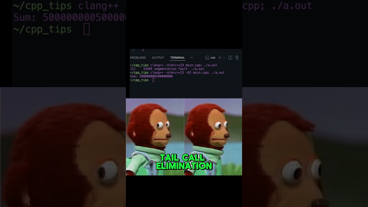 (25/100) Fix Stack Overflow Without Changing Your Code?? (Tail Call Elimination)