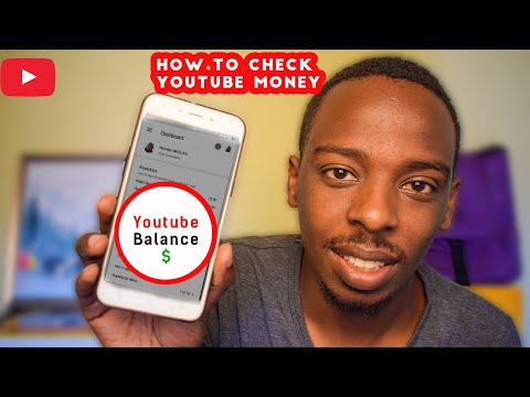 How to Check YouTube Earnings balance with mobile phone