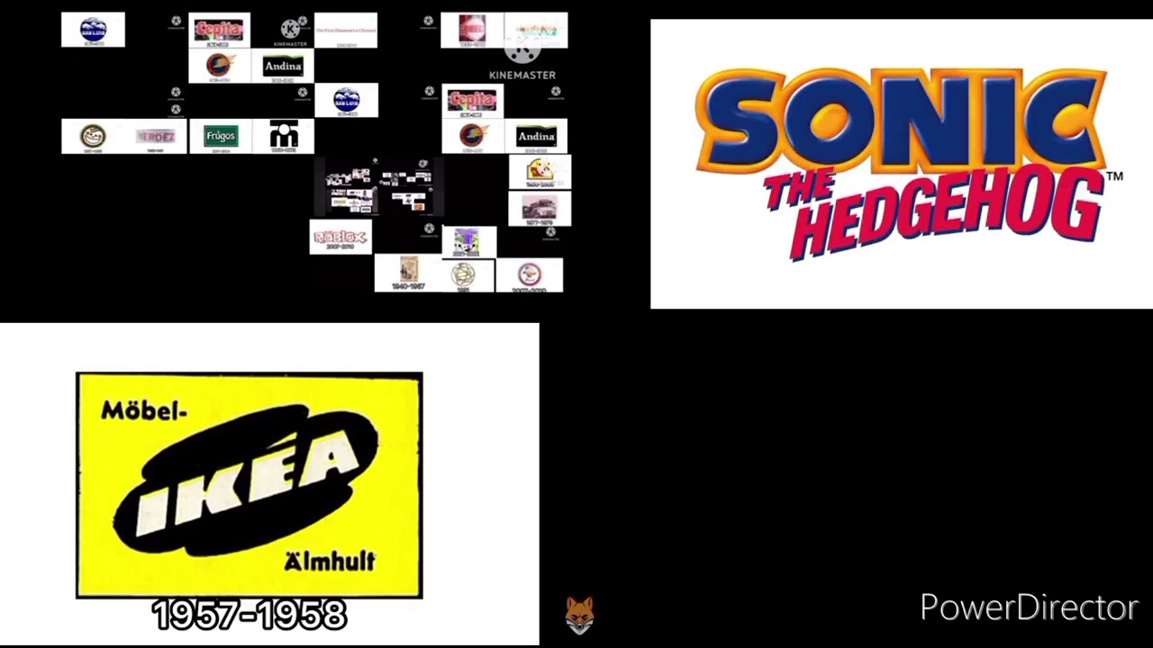 65 Historical logos reversed