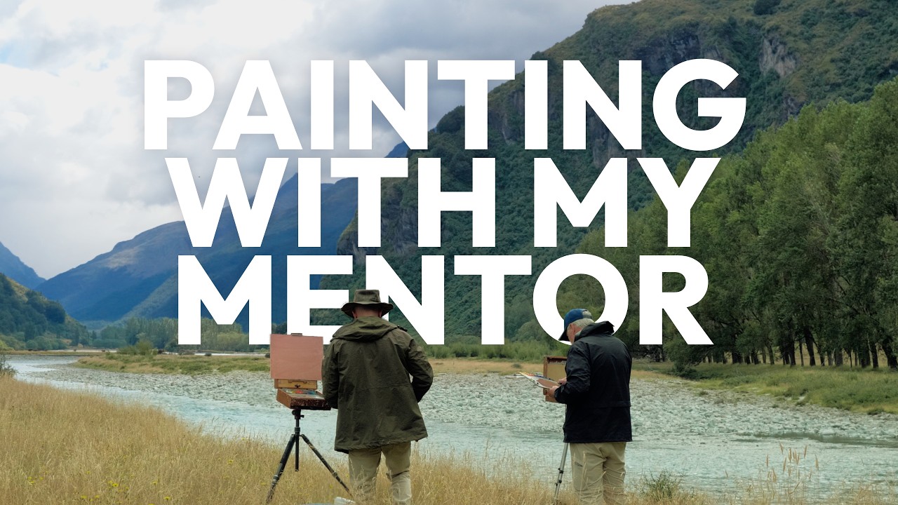 Now I’m The Student! Painting Outdoors With My Teacher, Joe Paquet