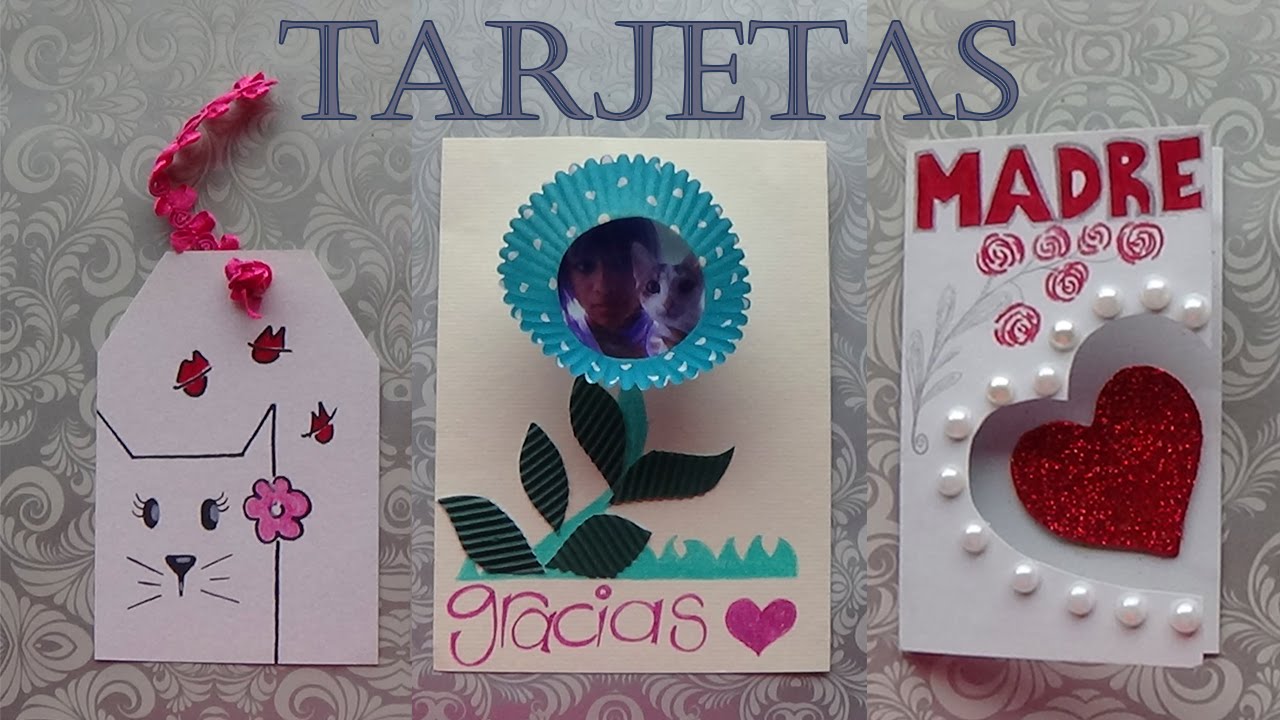 Easy and pretty Mother's Day cards │Candy Bu