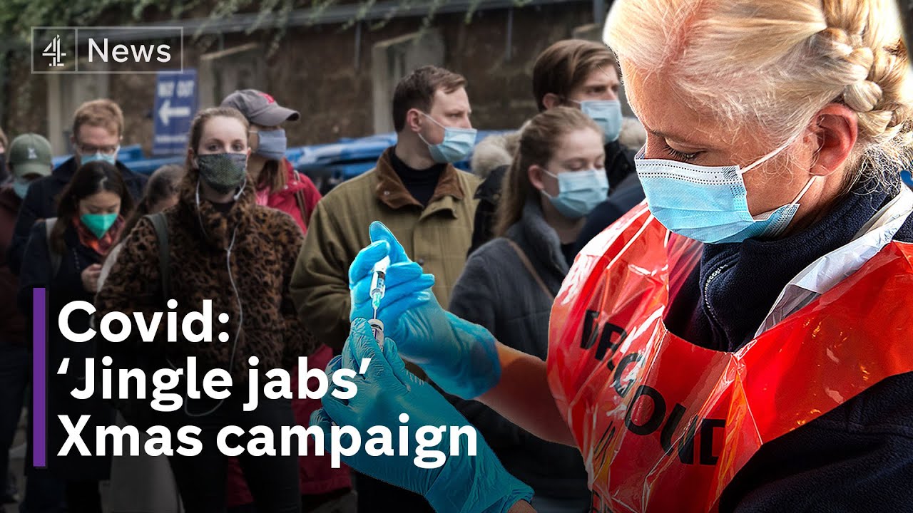 Covid: ‘Jingle jabs’ boosters available over Christmas