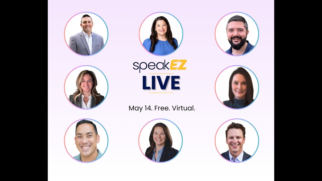 SpeakEZ Live May 14th