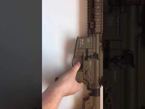 Hk416 A5 Ral8000 Titan Gate 7.4V Lipo
