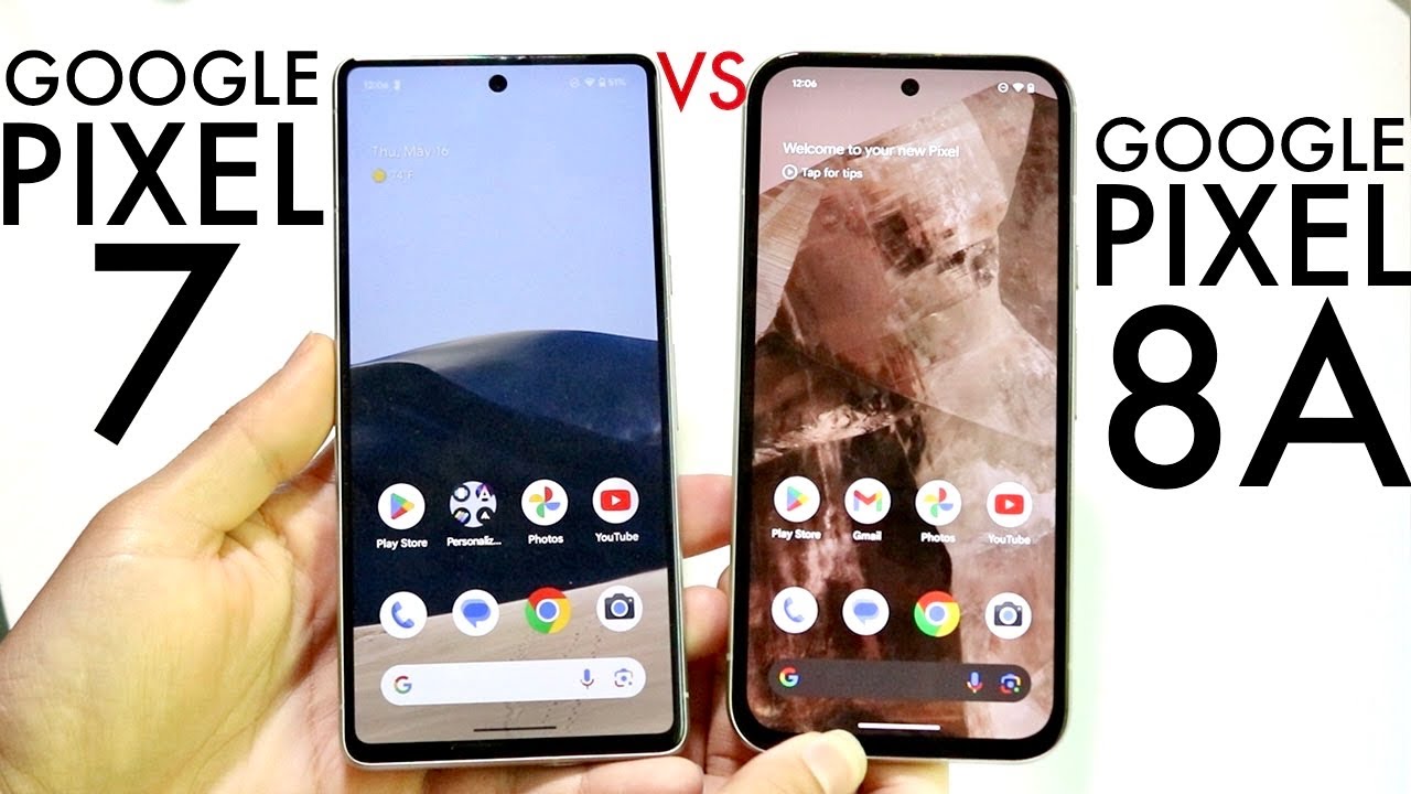 Google Pixel 8A Vs Google Pixel 7! (Comparison) (Review)