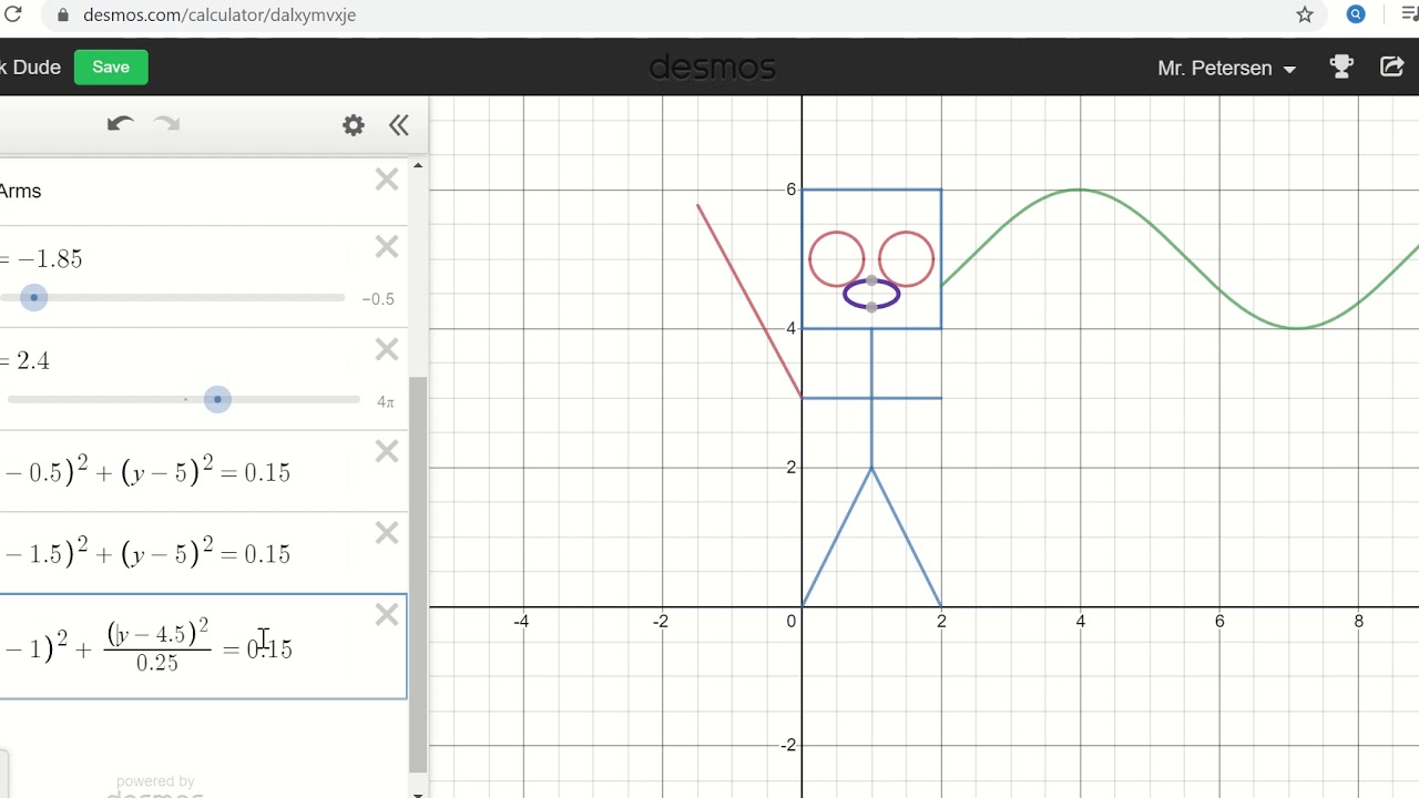 Desmos Tutorial 7 (Ellipses)