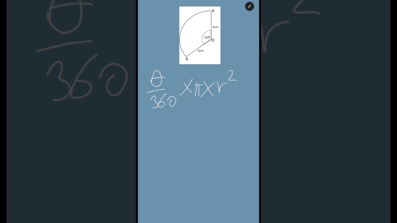 GCSE AREA OF A SECTOR|The Math Genius Hub