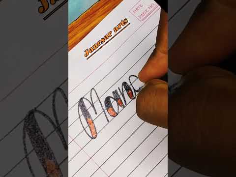 Manan name writing 💙 #shorts