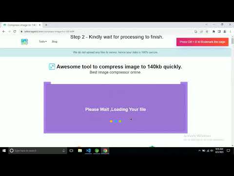compress image to 140 kb