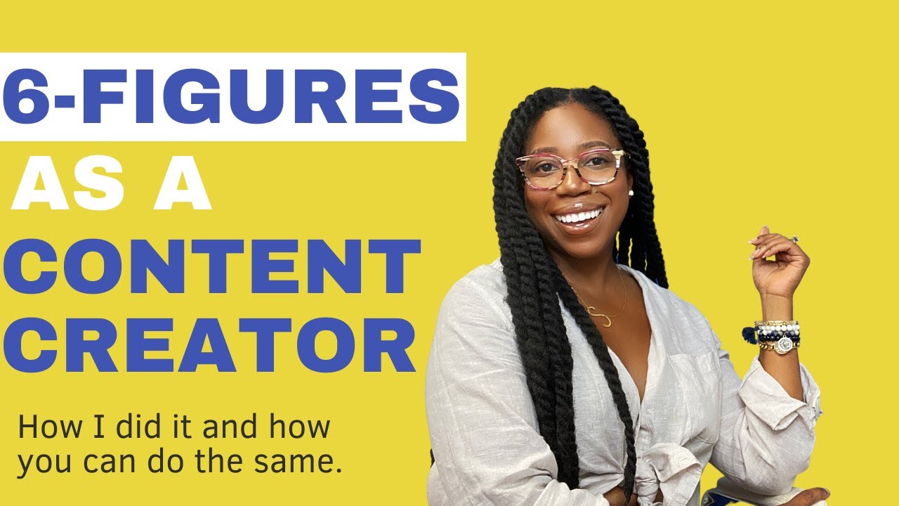 Make money as a content creator: 5 steps to earning 6 figures