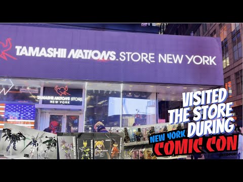 EP451 -Checking Out The Tamashii Nations Store in New York During NYCC