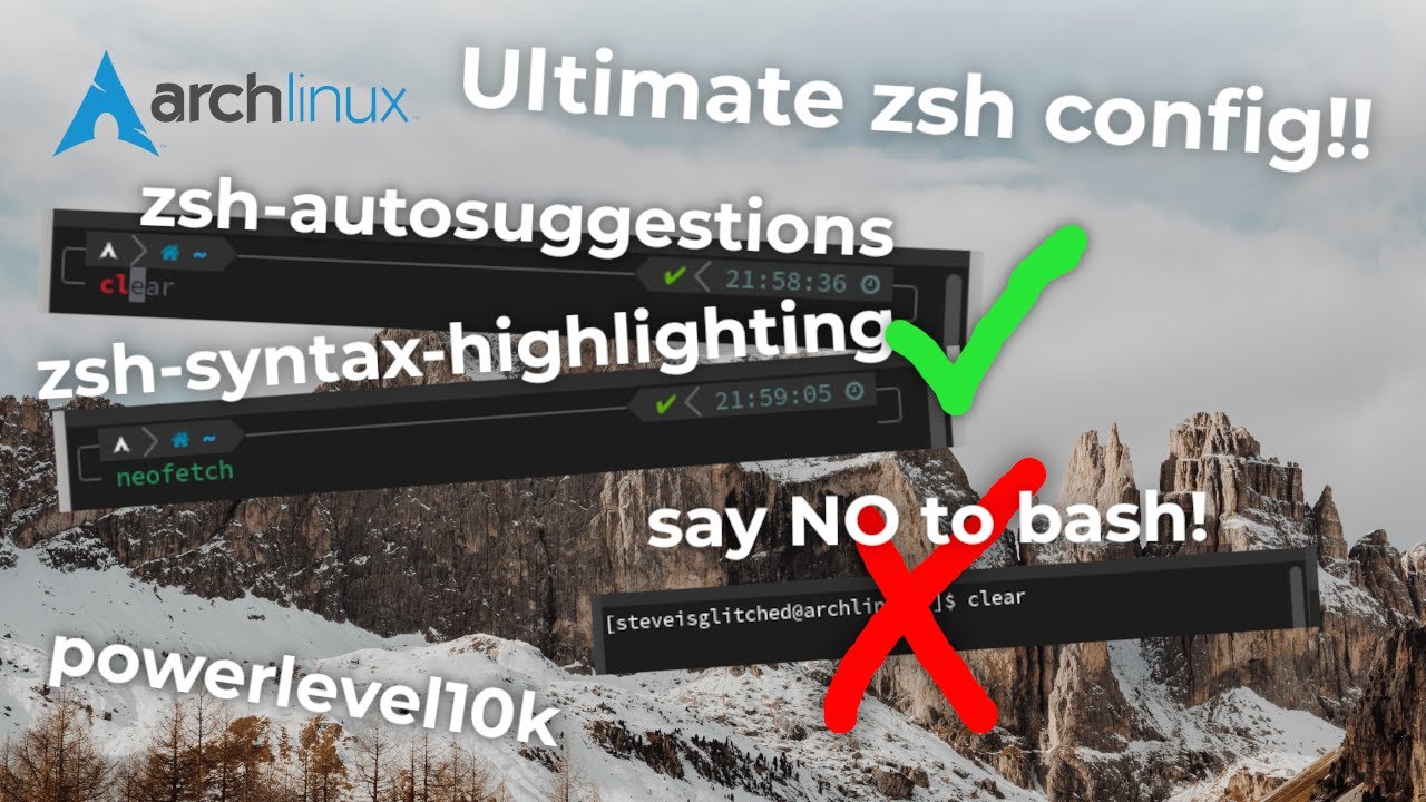 🔥 Ultimate zsh customization guide! (p10k + other)