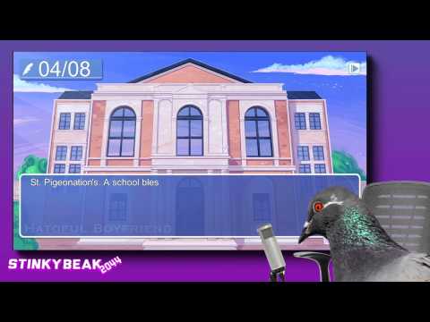 Hatoful Boyfriend Pigeon Dating Simulator Game Review