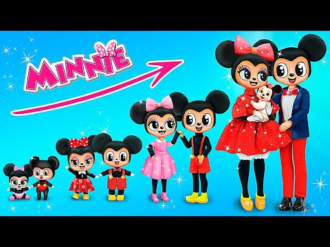 Mickey and Minnie Mouse Growing Up! 30 LOL OMG DIYs