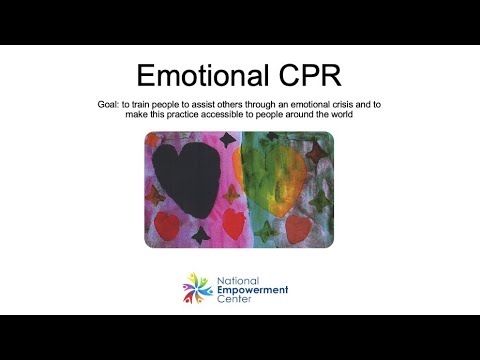 Emotional CPR: An Evidence-Based Support for Individuals in Emotional Distress