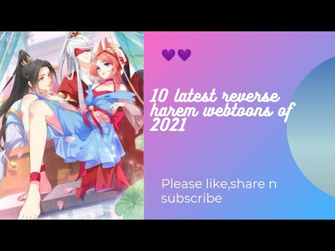 10 new / latest reverse harem webtoons /manga of 2021