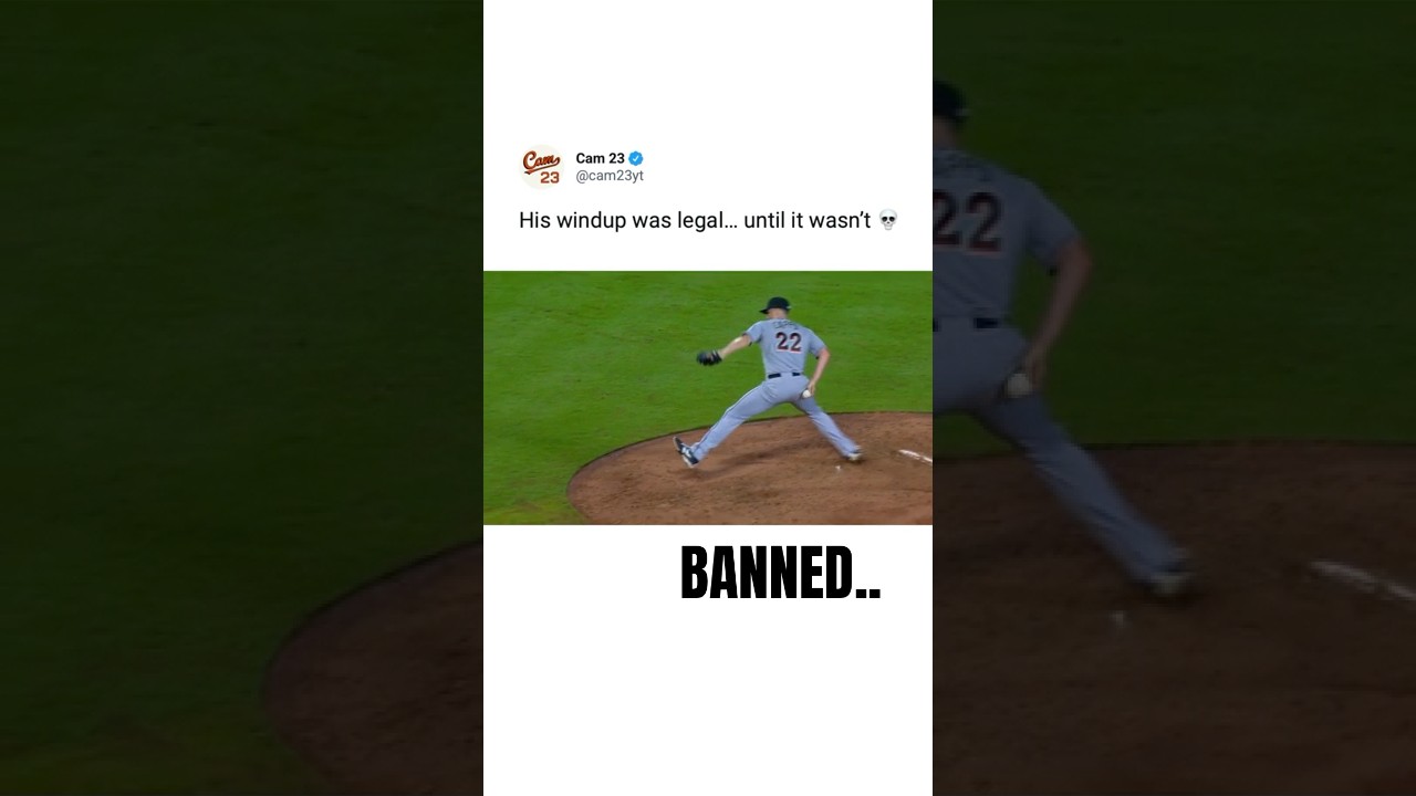 they banned his windup.. 😳