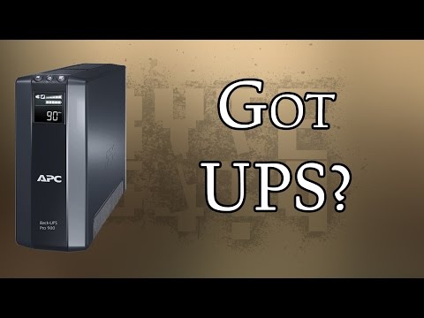 Why you need a UPS (Uninterruptible Power Supply)